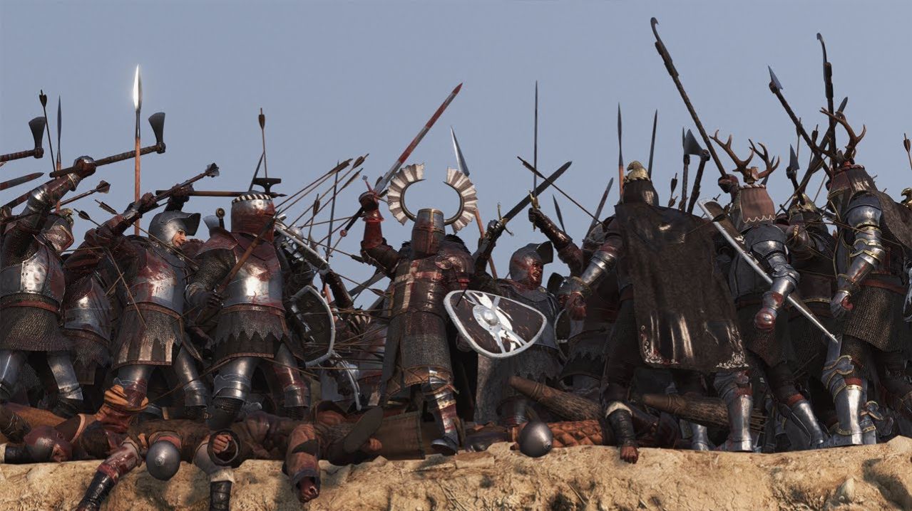 Собираю войнов для захвата Кальрадии в Mount and Blade 2