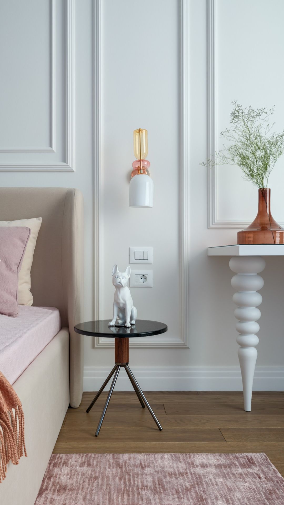 Нежные оттенки: Спальня для дочери