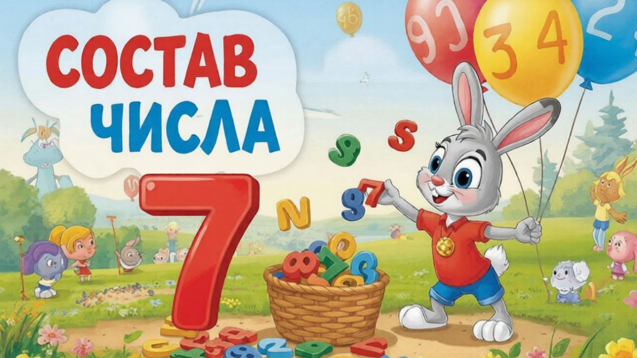 Состав числа 7