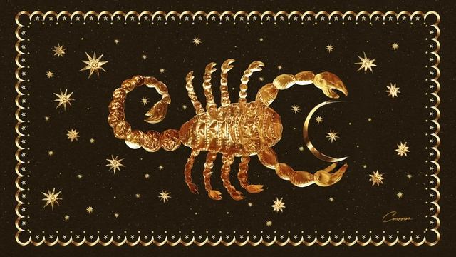 Скорпион – Серия Зодиаков | Космическая ночная атмосфера🦂♏