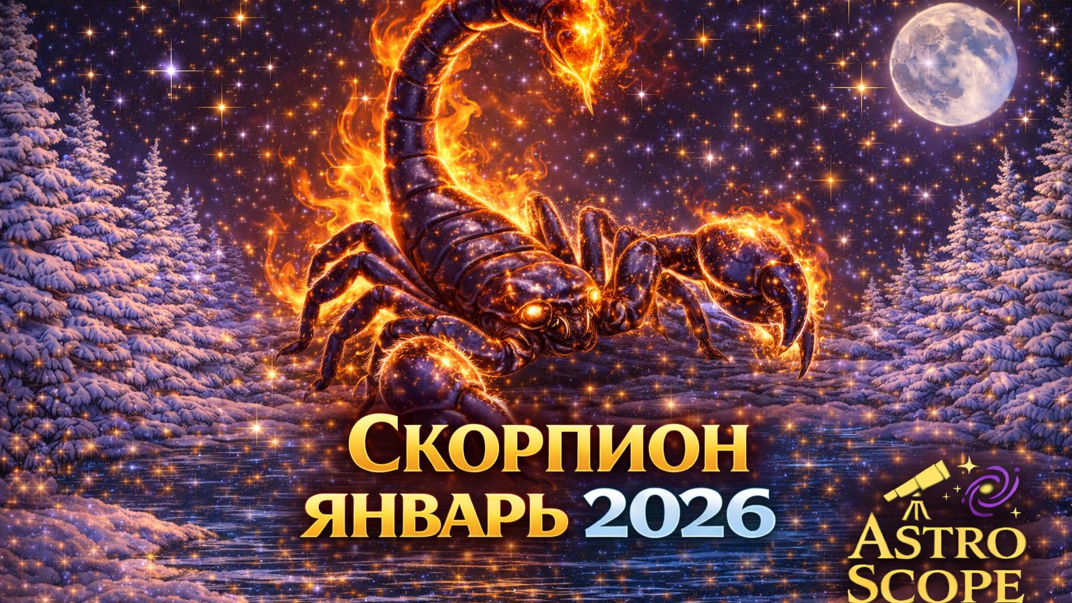 ♏ Скорпион — Январь 2026 года: возрождение силы и ясности
