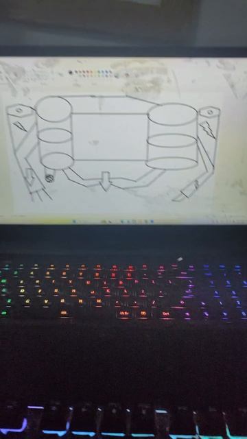 тут я покажу как я рисую на пк и изменю омега флауи