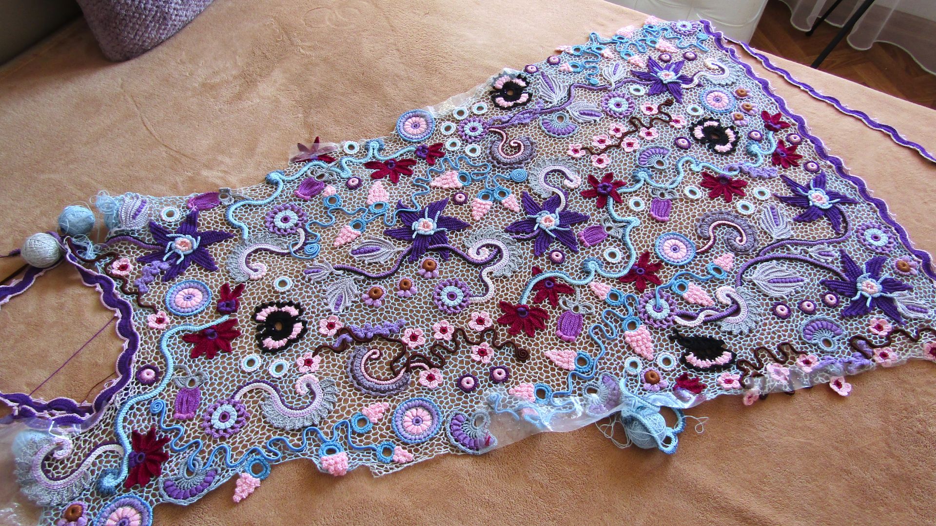 Работа над платьем "ЧИО-ЧИО-САН"🎎, а также - куда носить ирландское кружево?