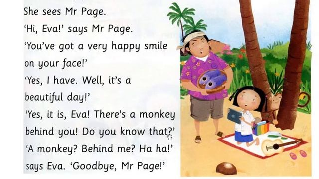 Storyfun 2 Unit 7 Monkey beach