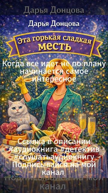 Дарья Донцова  Эта горькая сладкая месть   #детектив#аудиокнига #слушатьаудиокниги