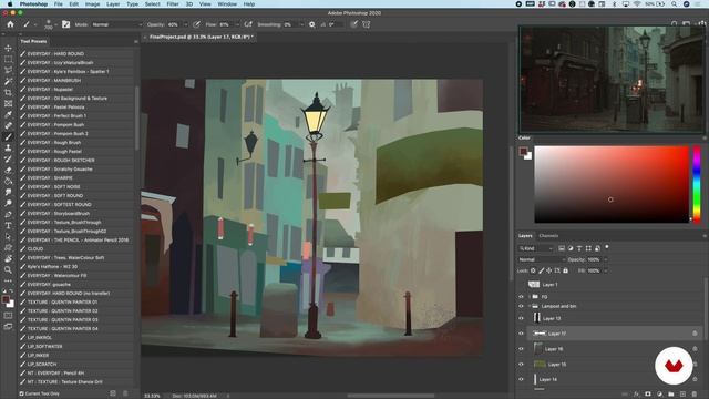 13 Adding Texture and Colour Variation 2