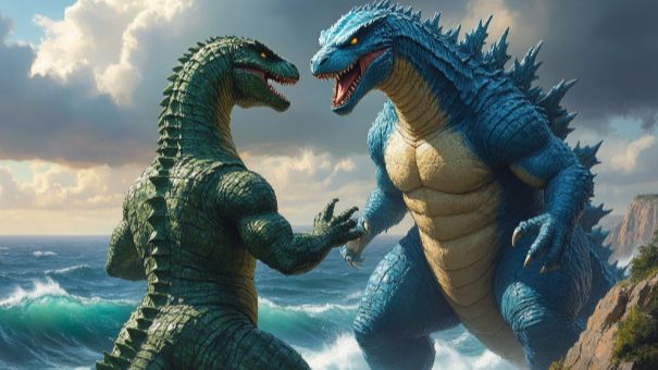 Динозавры  против Годзиллы