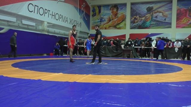 Абдул-малик Ибрагимов (Чечня) - Давид Багаури (РСО-Алания)