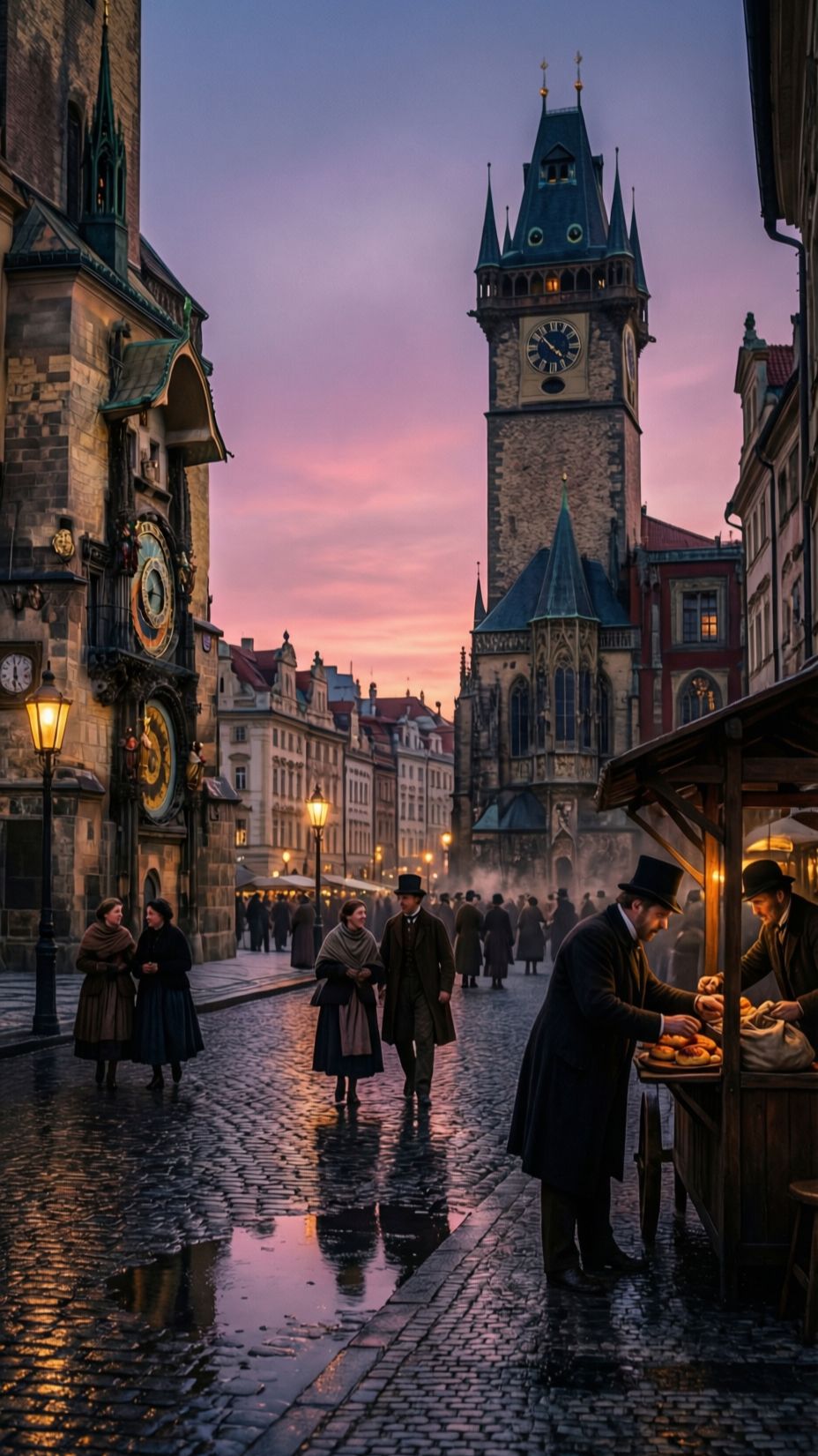 В старом городе  Р.-М. Рильке, пер. А. Чернец