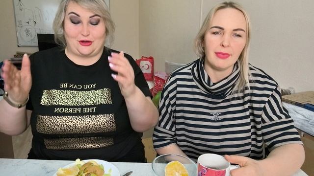 Сестрицы в теле МУКБАНГ похудения