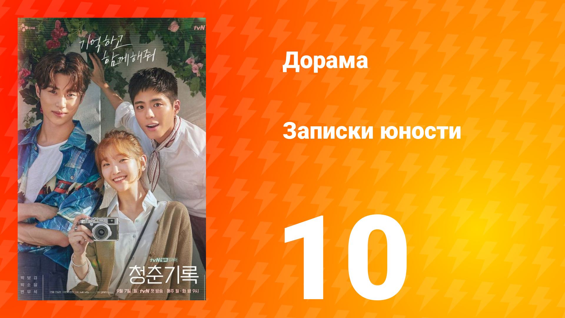 Записки юности 1 сезон 10 серия