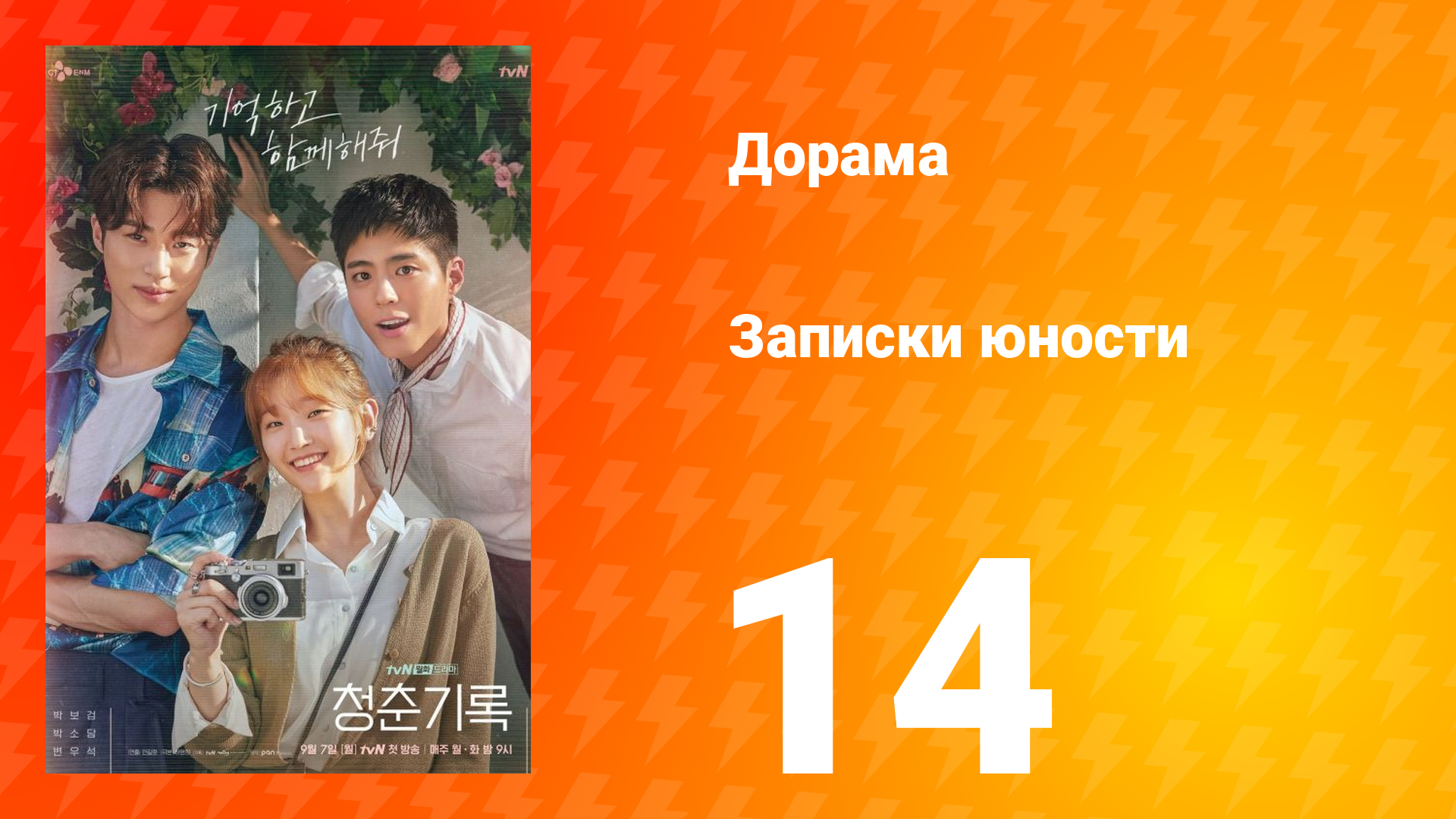 Записки юности 1 сезон 14 серия