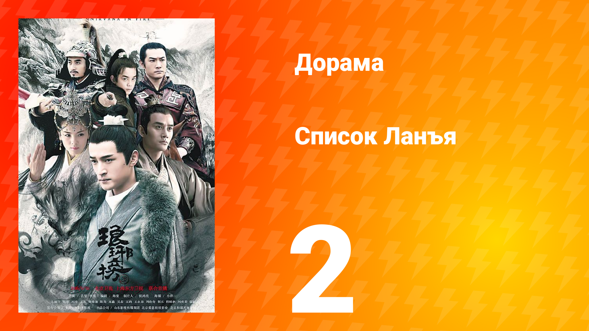 Список Ланъя 1 сезон 2 серия