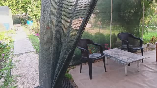 АРХИВ. ДАЧА.  НАСЛАЖДАЮСЬ ПОСЛЕДНИМ ТЕПЛОМ И НАВОЖУ ПОРЯДОК НА УЧАСТКЕ.. НОВАЯ ТЕРРАСА..