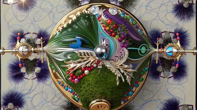 dreamina-2025-12-03-1012-Круглые объекты вращаются по часовой стр...