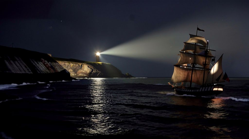 Дед Сухарь - Смотритель Маяка