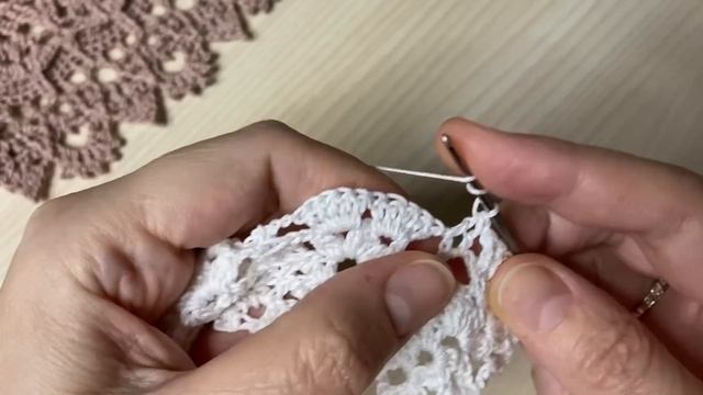 ВОРОТНИК крючком.