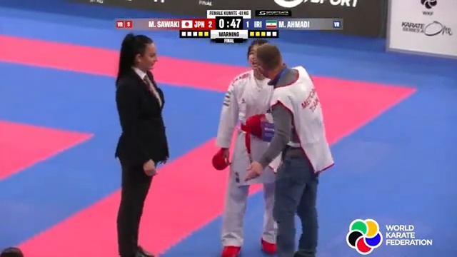 Кумитэ M. Sawaki (Япония) – M. Ahmadi (Иран)