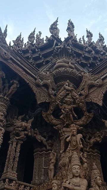 Храм Истины: как добраться и когда идти? Не Туристический Храм: Sanctuary of Truth