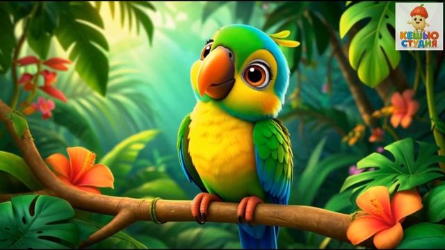 Попугайчик Нуся - Детская песенка для малышей