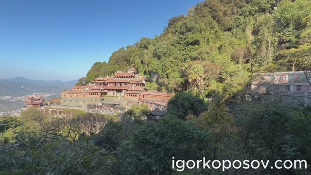 Аньси #2 Anxi 01.2026 Храмовый комплекс Циншуйянь Qingshuiyan 清水岩 в горах Пэнлай Penglaishan 蓬莱山