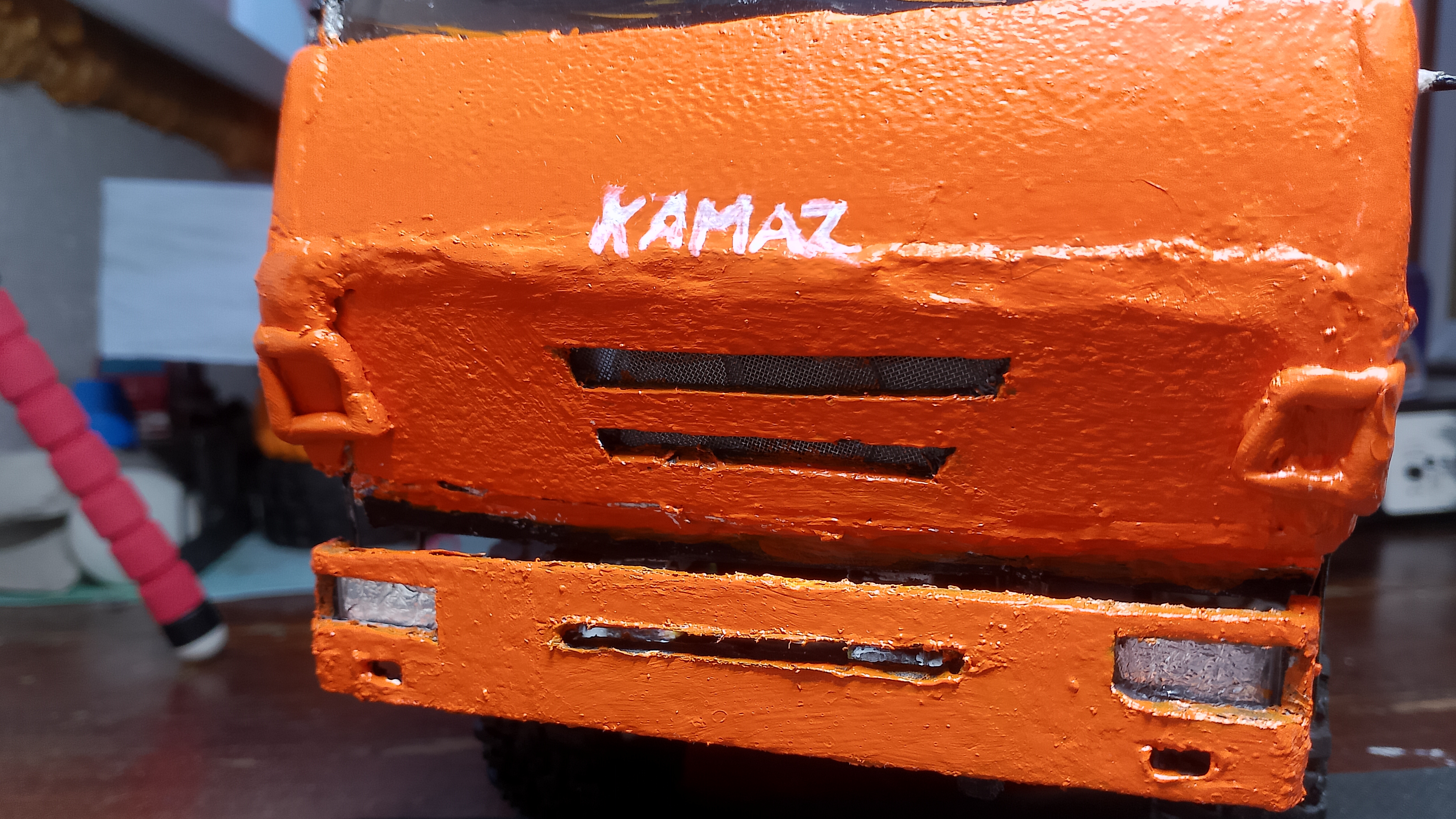 Камаз 43118 рестайлинг на радиоуправлении. обзор на завершенный проект.