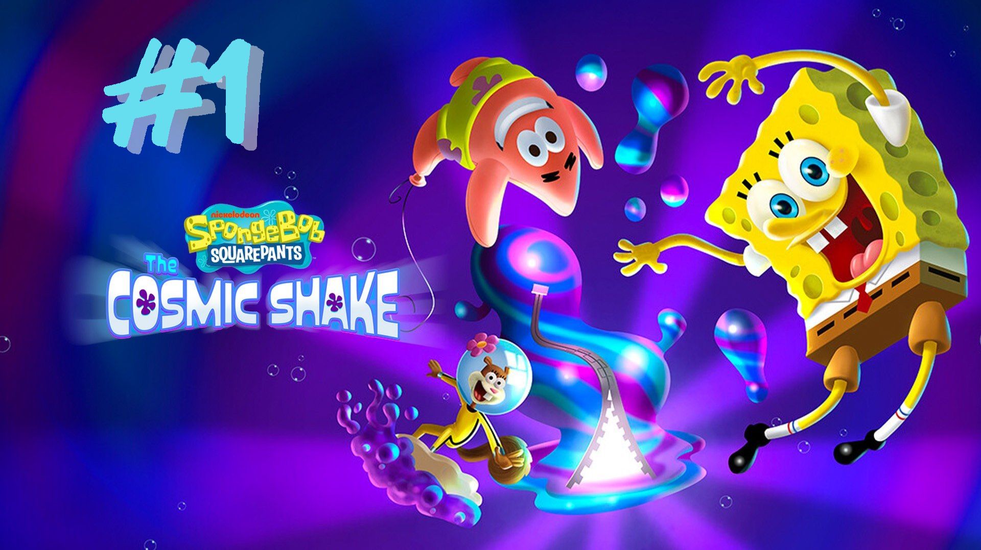 SpongeBob SquarePants The Cosmic Shake {Стрим} Начало