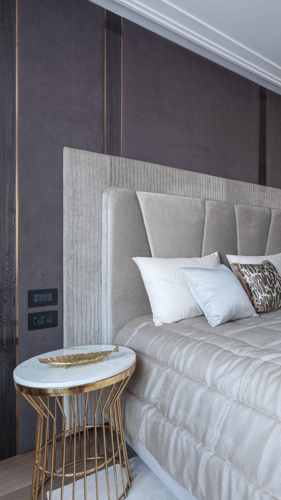 Эстетика спальни: Эвкалипт и итальянская мебель