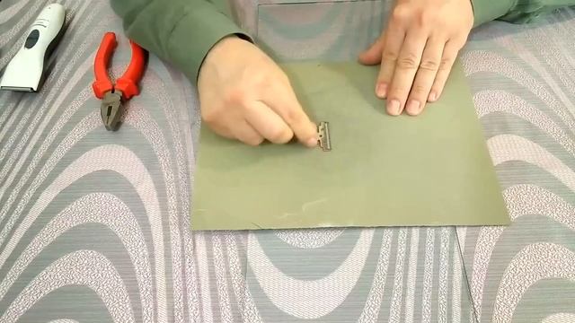 Как наточить нож машинки для стрижки.