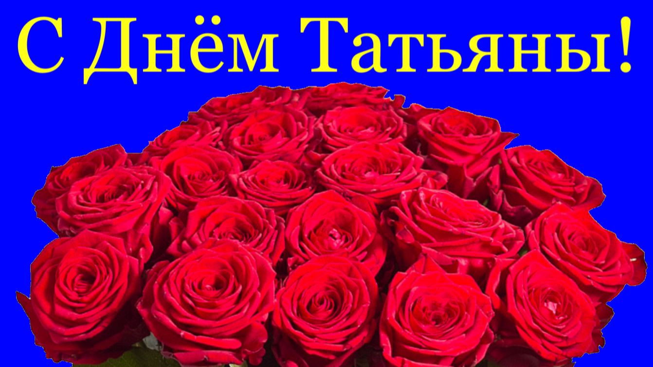 Поздравления с Татьяниным днём Танюша Таня Танечка хочу поздравить я тебя!