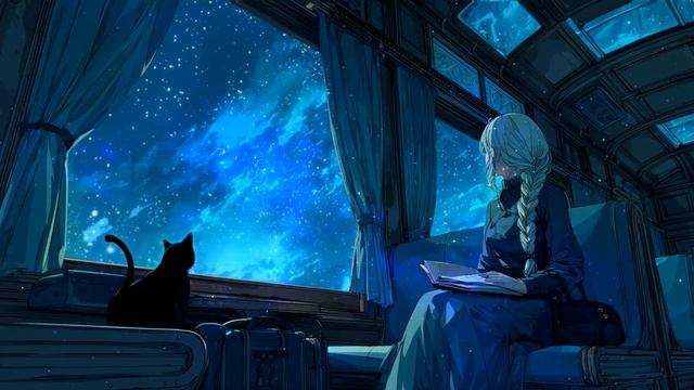 Звездный поезд - Эфирная музыка фэнтези мира, фоновая музыка для отдыха и учебы
