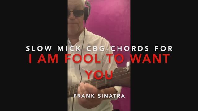 I am Fool to want You