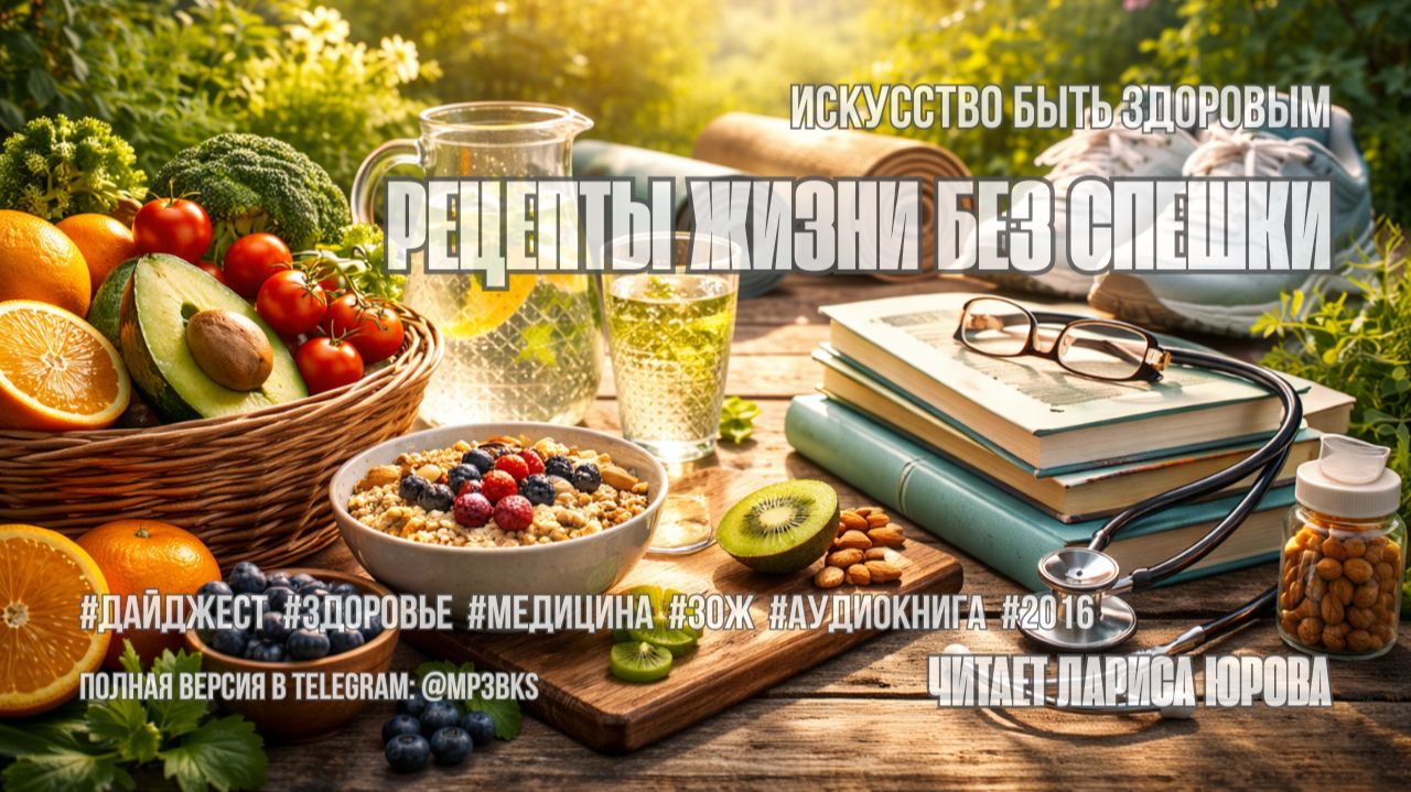 Аудиокнига. «Искусство быть здоровым: рецепты жизни без спешки»