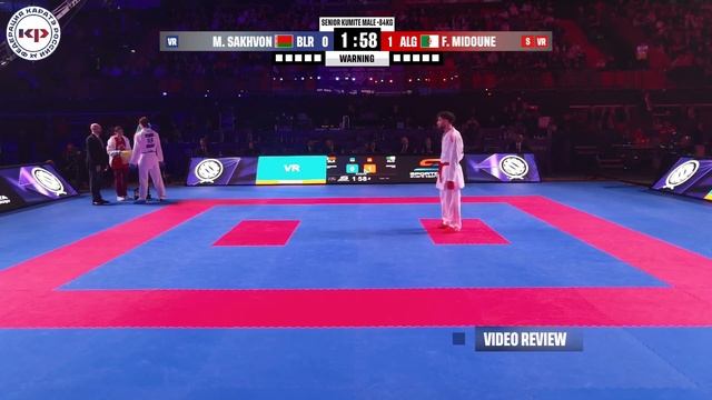 Кумитэ M. Sakhvon (Беларусь) – F. Medoune (Алжир)