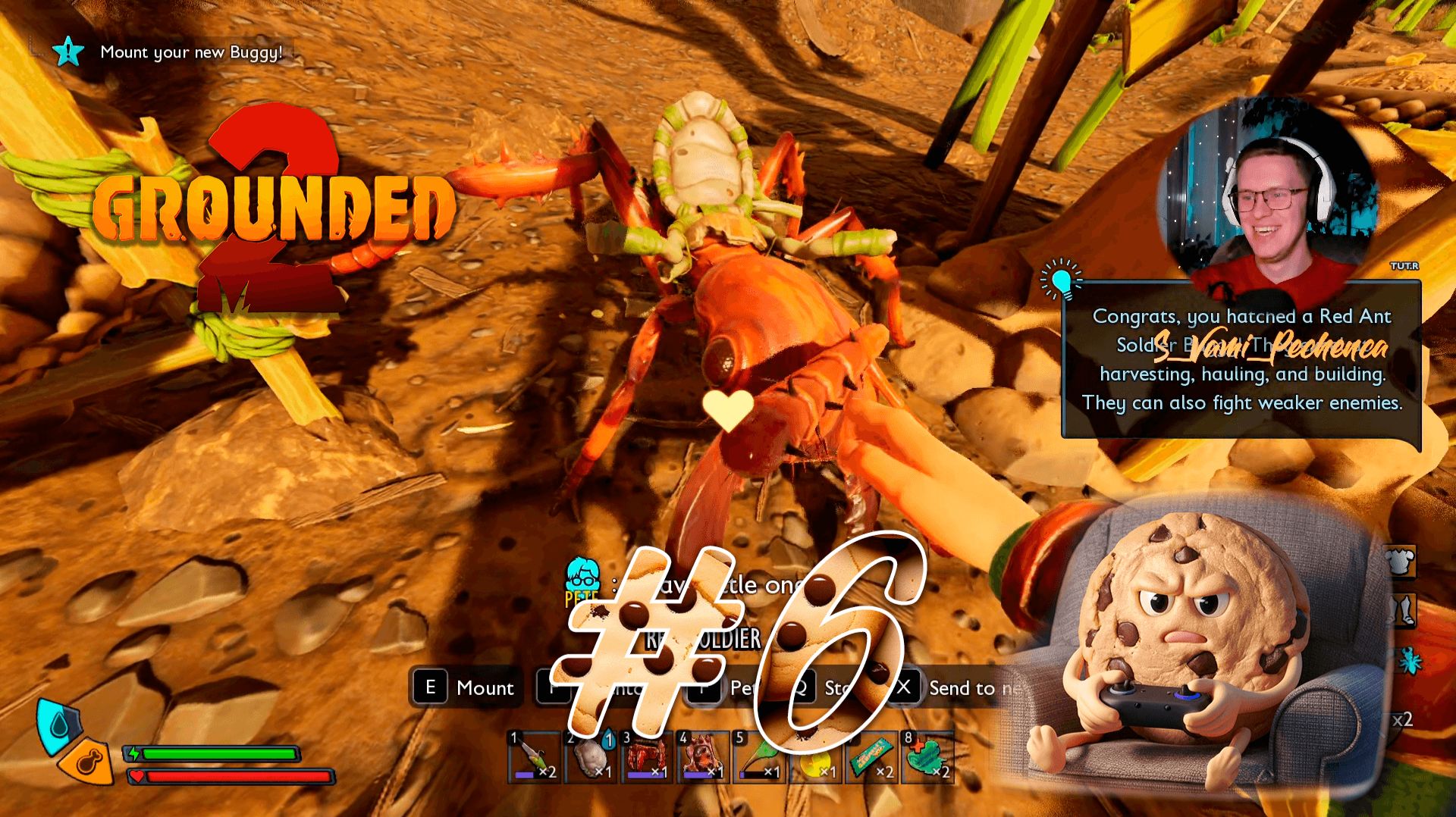 Вырастил своего муравья » Grounded 2 #6