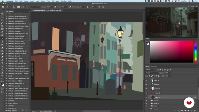 12 Adding Texture and Colour Variation 1