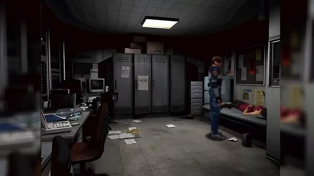 Смотрю все отличия Resident evil 2 1998 и Remake(720P_HD)