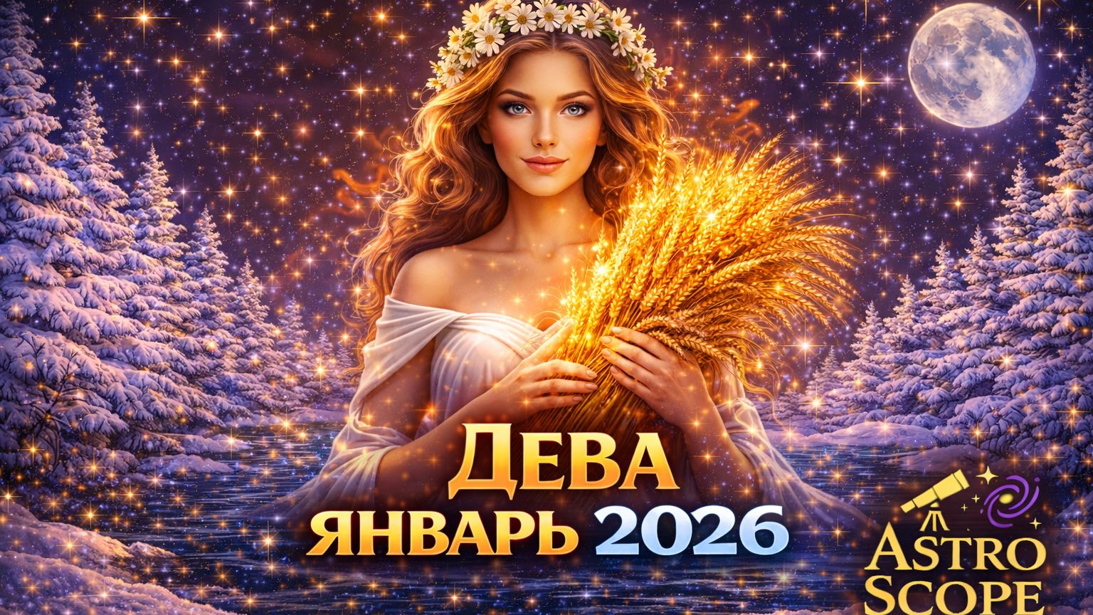 ♍ Дева — Январь 2026 года: время внутренней ясности и тихого расцвета