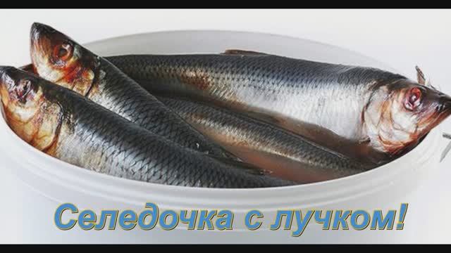 Селёдочка с лучком.