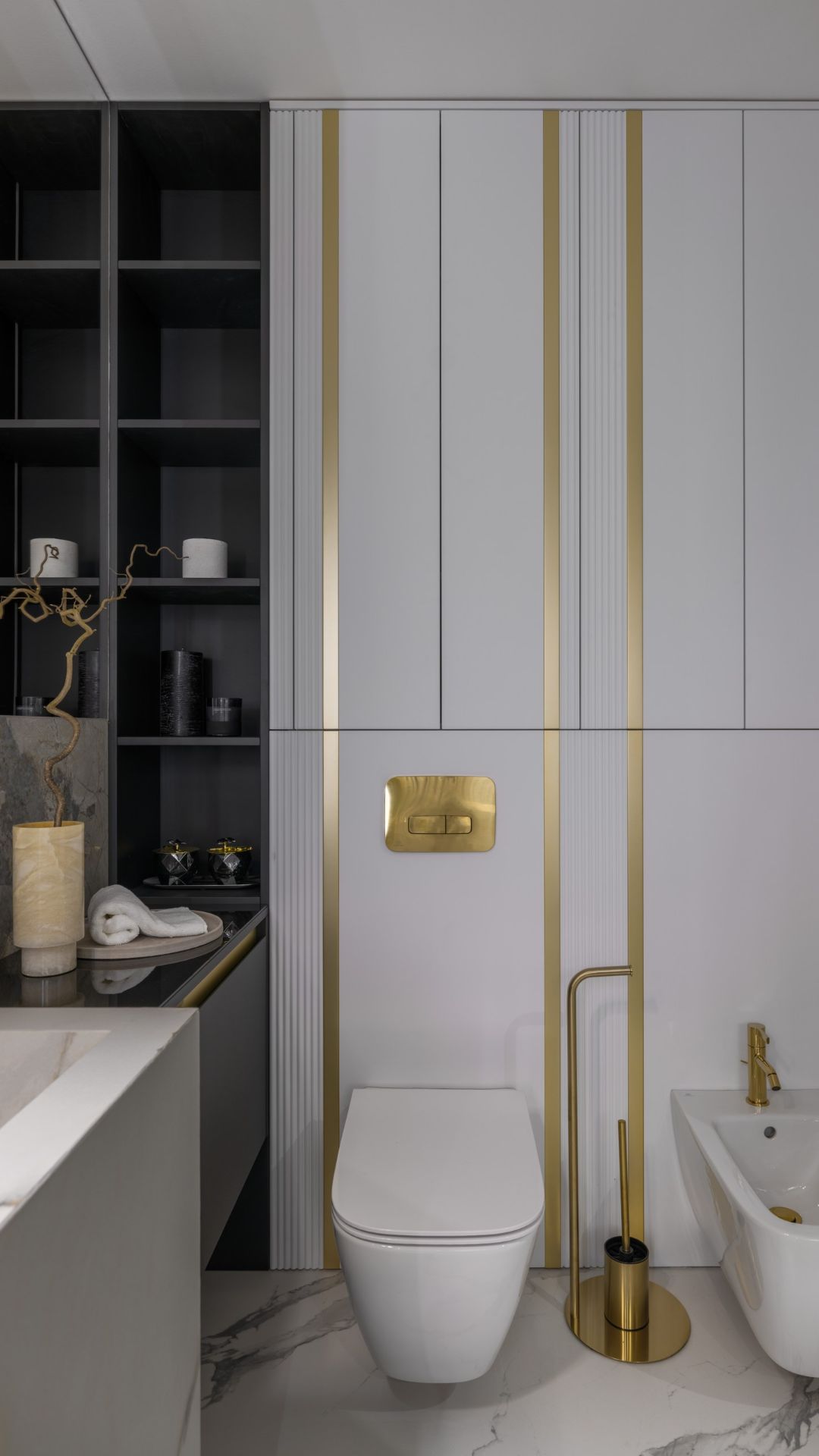 Гостевой санузел: Роскошь в деталях