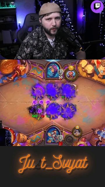 Рыба рыба... рыбонька моя ... #hsbg  #just_svyat #heartstone #хартстоун #стрим