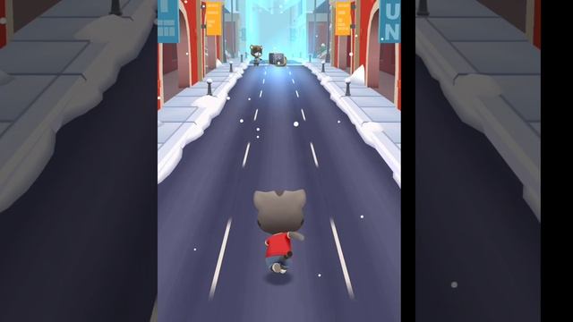 Talking Tom running for gold моё прохождение Влад аллигатор