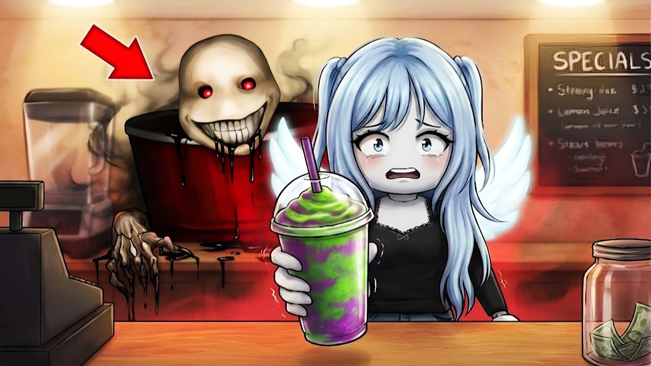 ВЫЖИВИ ИЛИ УМРИ 99 НОЧЕЙ В ЛАВКЕ СМУЗИ У ОБОЧИНЫ ДОРОГИ В РОБЛОКС ! ROAD SIDE SMOOTHIE ROBLOX