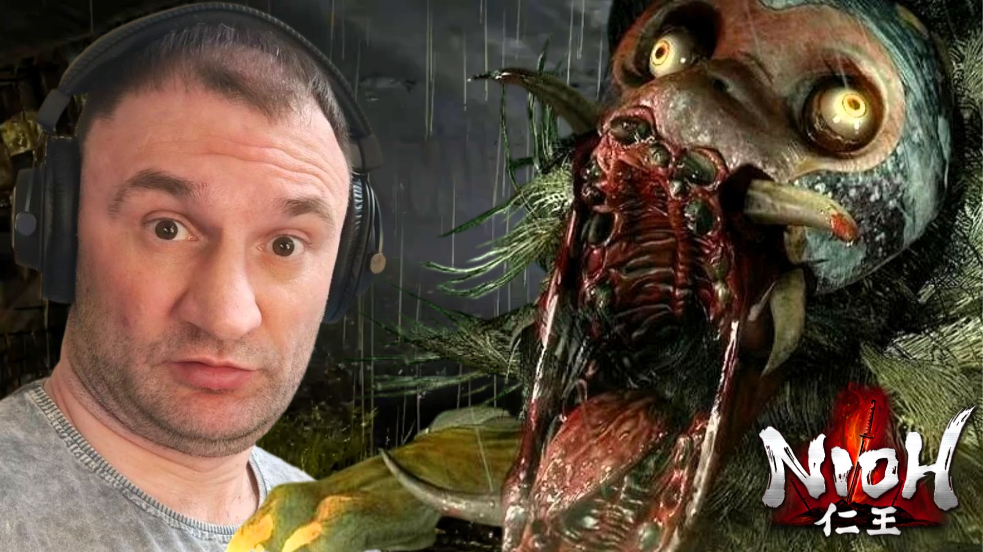 ЗЛОБНАЯ КИСА,,НУЭ"🎮Nioh #5