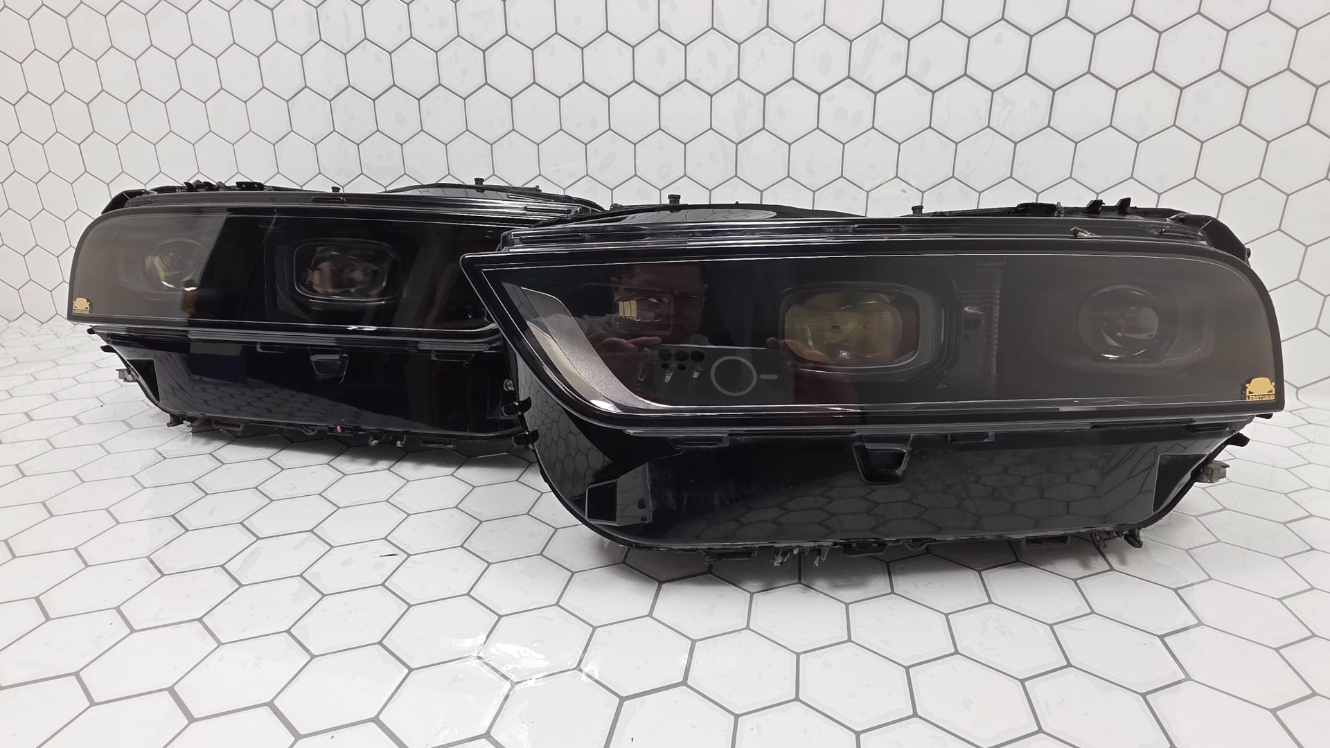 bmw 7 series процесс модернизации фар