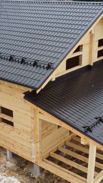 Проект дома  из ухого профилированного бруса "Калязин"