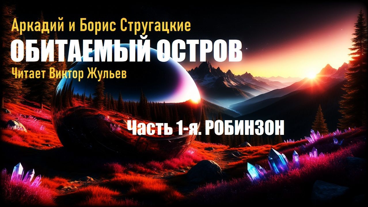 Аудиокнига «ОБИТАЕМЫЙ ОСТРОВ». Часть 1. «РОБИНЗОН». Аркадий и Борис Стругацкие