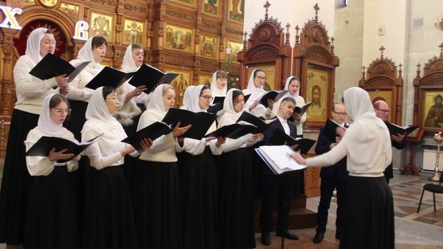 Святой вечер добрым людям. Хор певчих Свято-Елизаветинского храма.