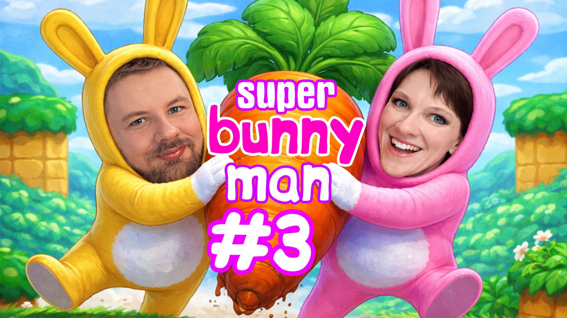 Super Bunny Man #3 — Голодные кролики | Кооп: Зусис & Оптимистика