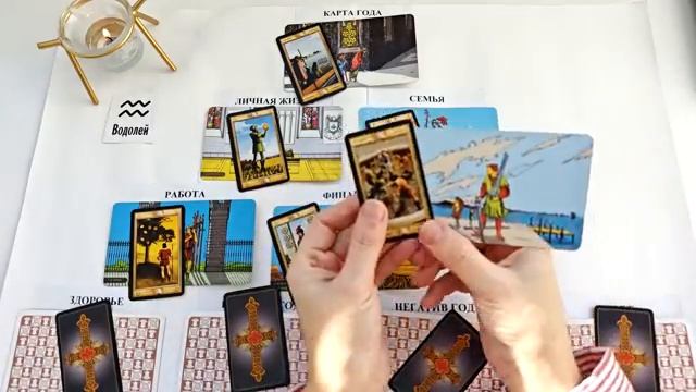 ВОДОЛЕЙ ♒ С днём Рождения! 🎁 Прогноз на год для вас😊ваш солярный год 2026-2027 таро расклад